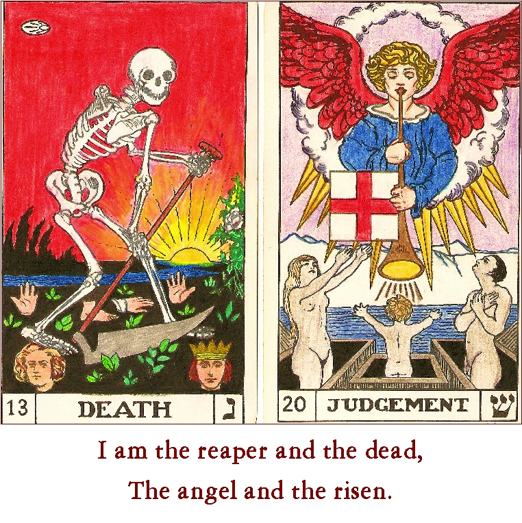 Astrological Picture Book ~ The Death Card and Scorpio – Auntie Moon