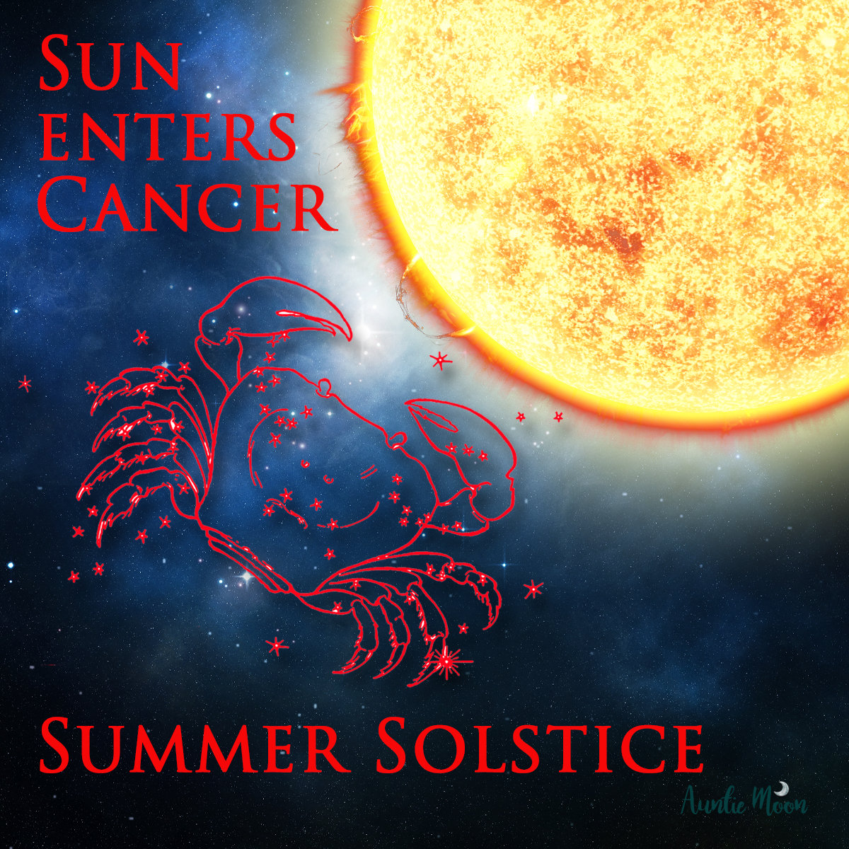 Sun in Cancer, 2021 – Auntie Moon