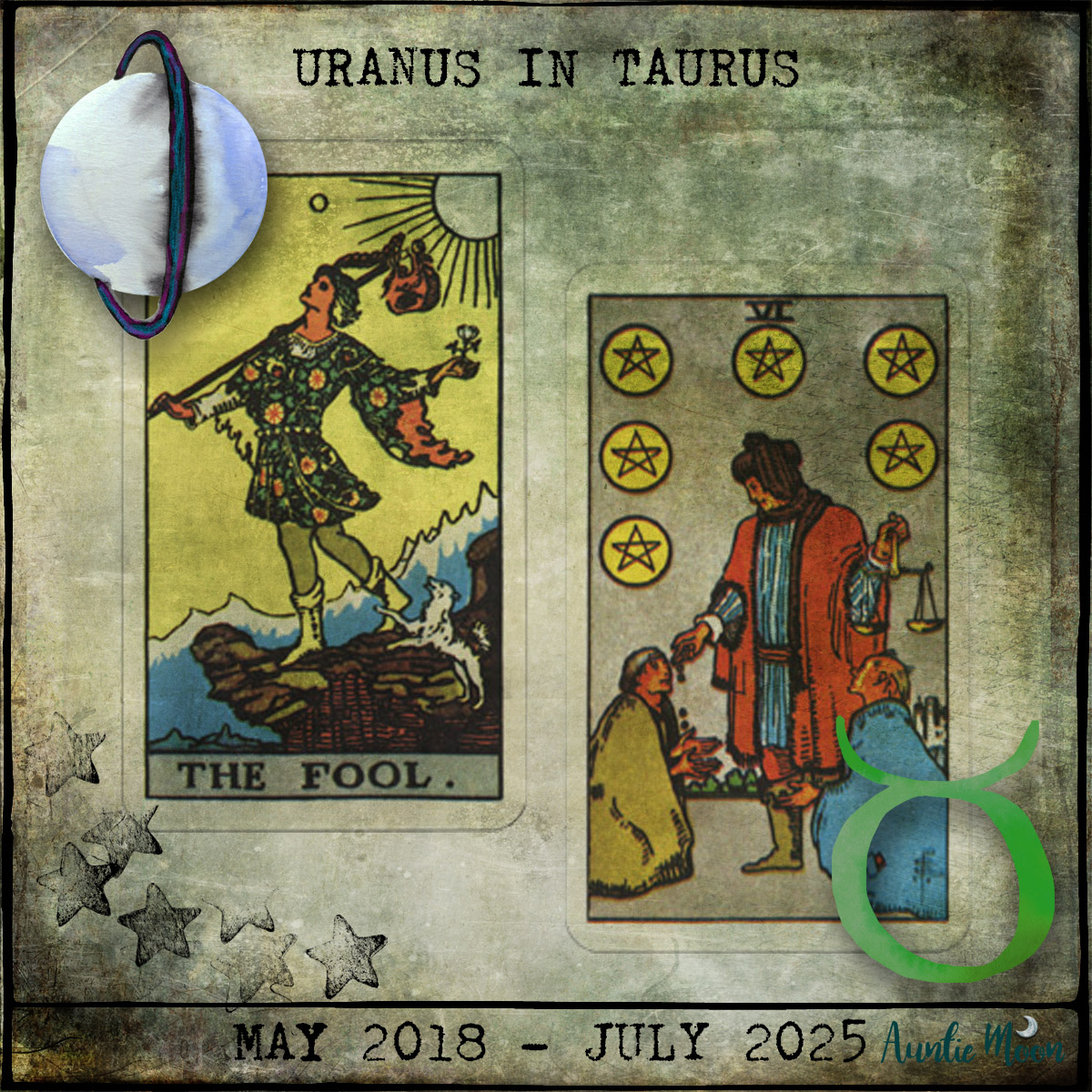 Uranus in Taurus – Auntie Moon