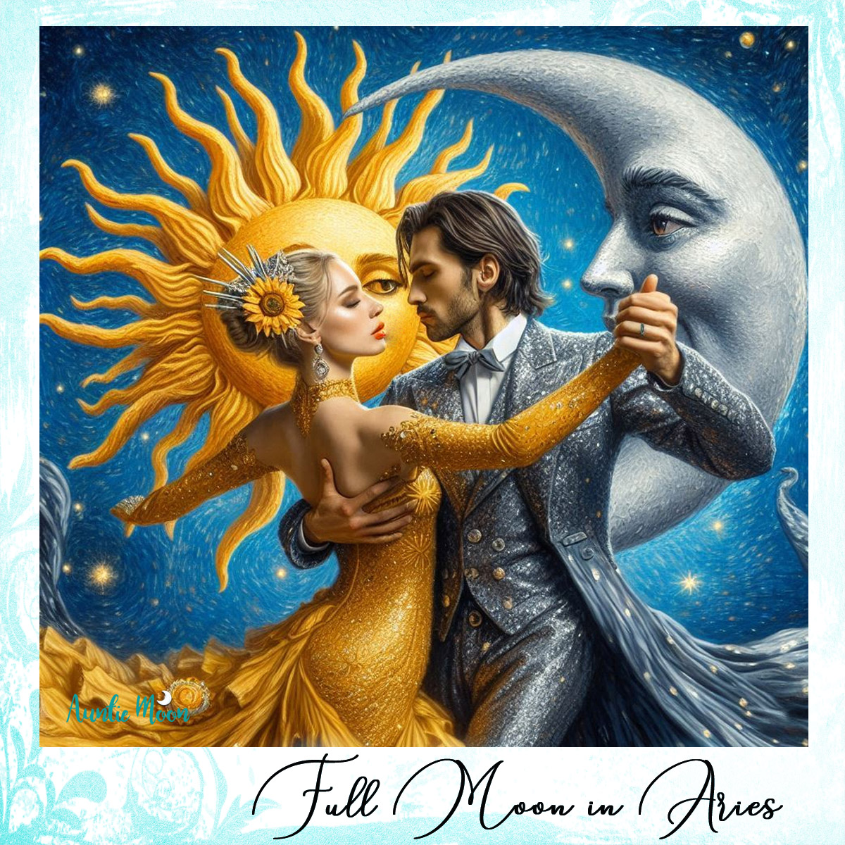 Full Moon in Aries ~ Last Tango in Libra – Auntie Moon